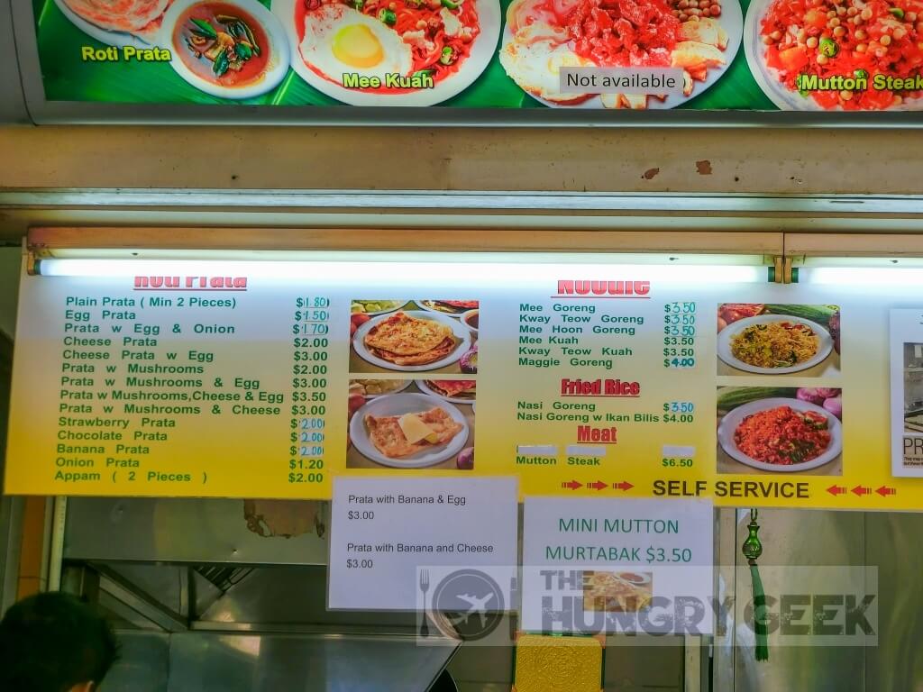 Rahmath Cheese Prata - Best Egg Prata - The Hungry Geek