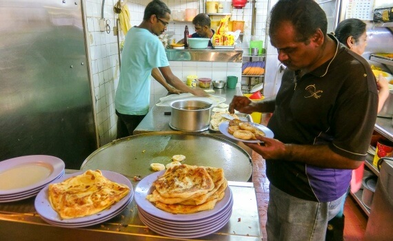 Sin Ming Roti Prata - Coin Prata - The Hungry Geek